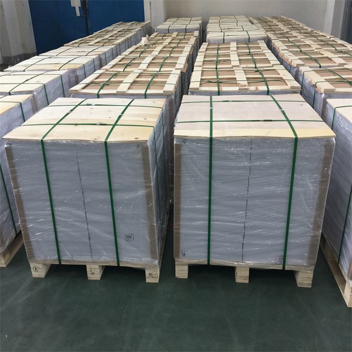 What is the packing for the white PVC plastic cards sheet