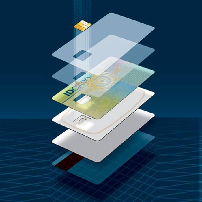 Printable 200micron White Matt PVC Core Sheet For IC And Contactless Cards
